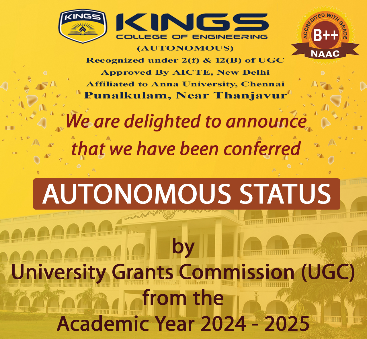 Kings College of Engineering